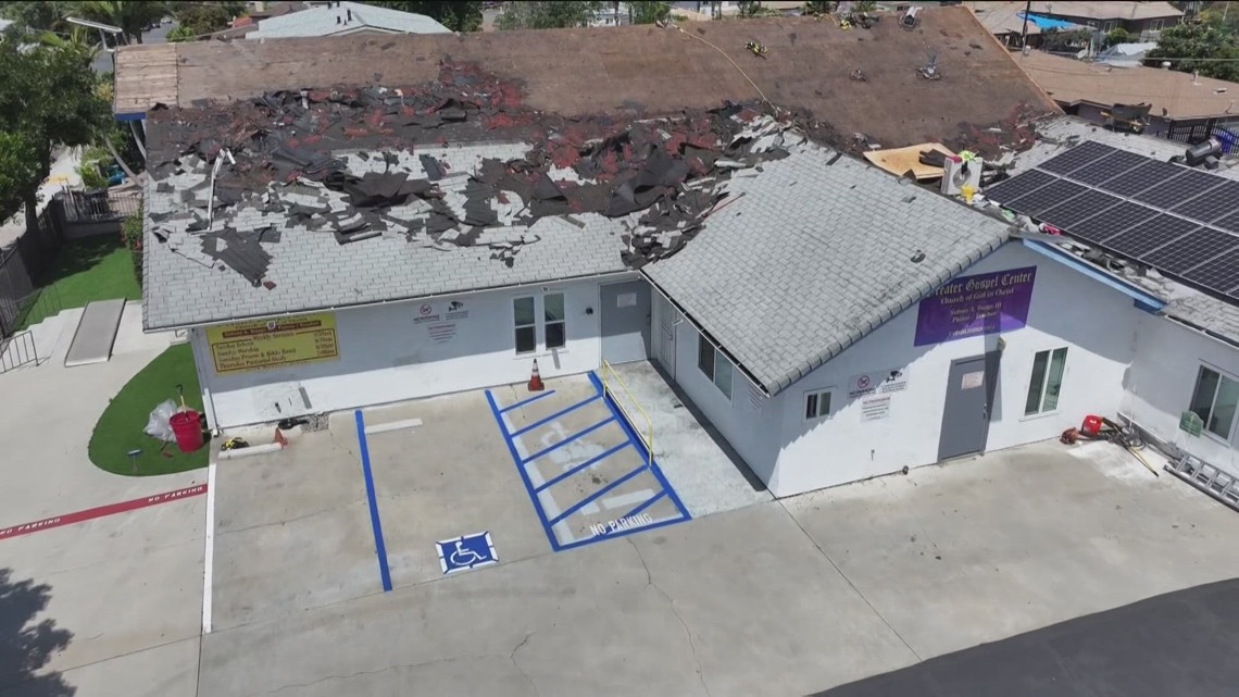 Satellite images lead insurance company to drop church's policy | cbs8.com