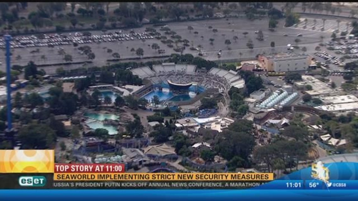 SeaWorld implementing strict new security measures | cbs8.com