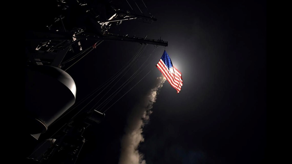 Syria decries 'aggression' as US launches cruise missiles | cbs8.com