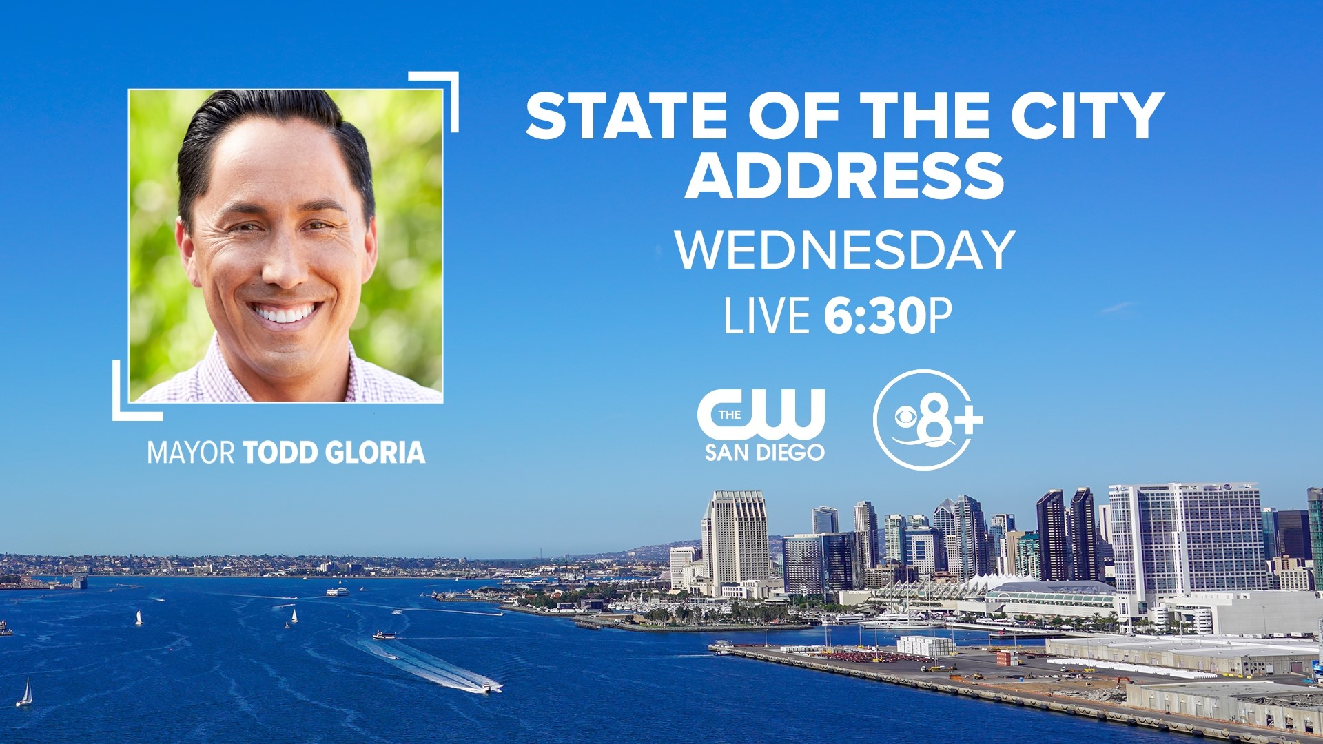 Mayor Gloria to deliver 2024 San Diego State of the City address | cbs8.com