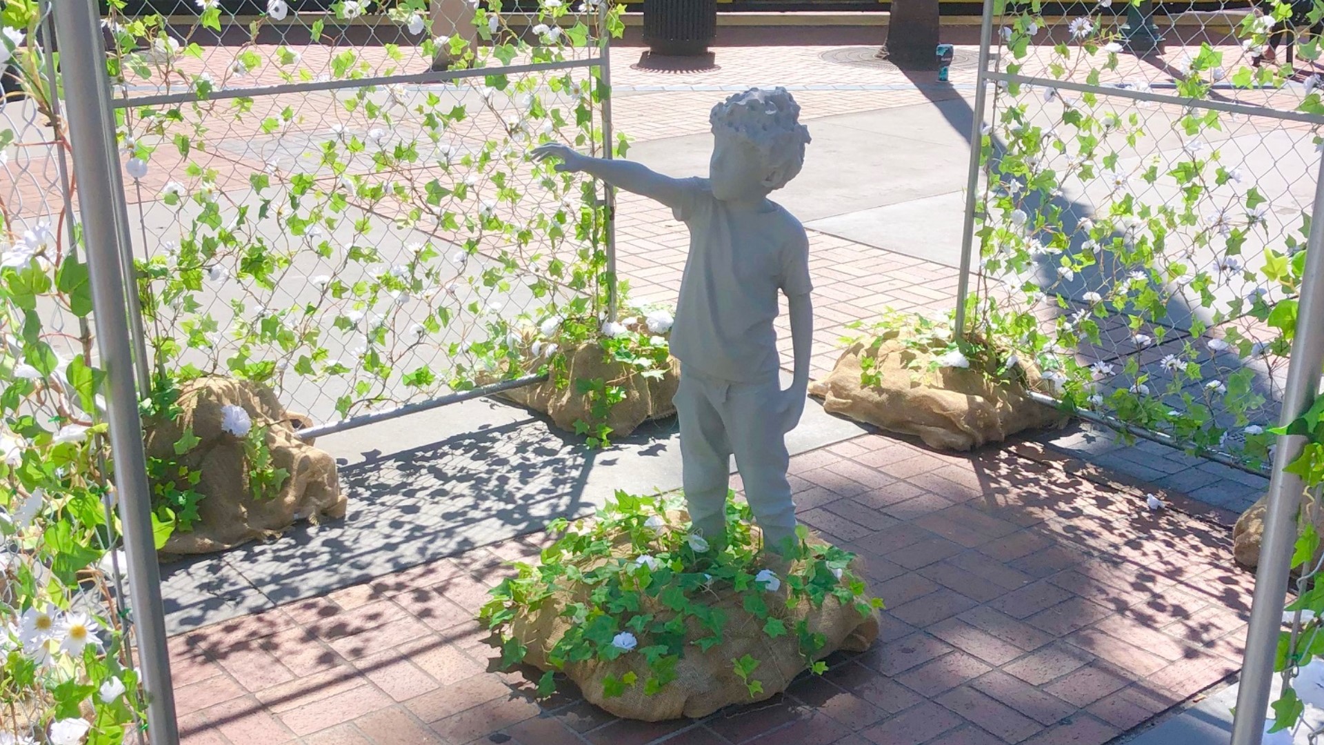 Family separation art installation in San Diego | cbs8.com