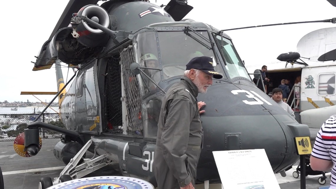 Veteran aviators honor fallen heroes on the USS Midway | cbs8.com