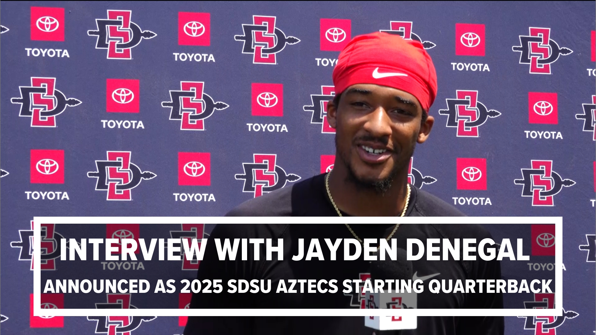Jayden Denegal named starting quarterback | SDSU Aztecs | cbs8.com