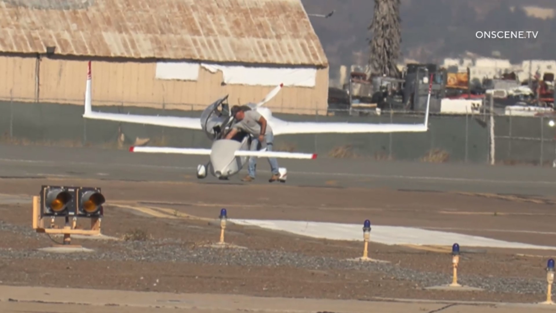 Pilot uninjured after declaring an aircraft emergency over the South ...
