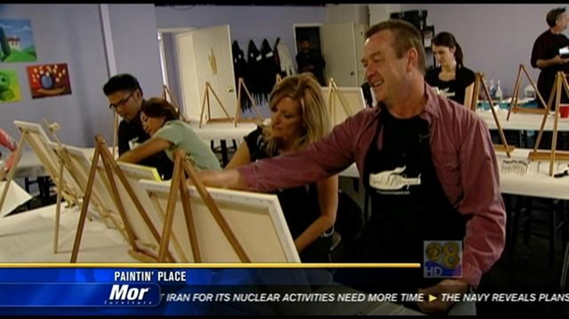 PaintNVineyard: Paintin' place | cbs8.com