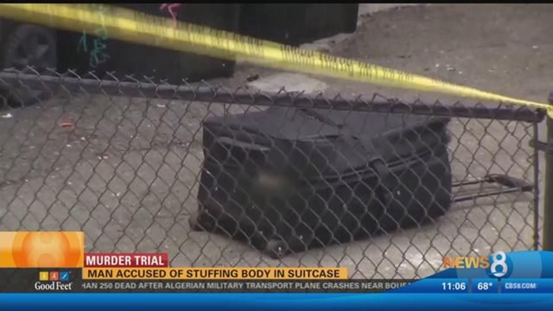 Murder trial continues for man accused of stuffing woman's body in ...