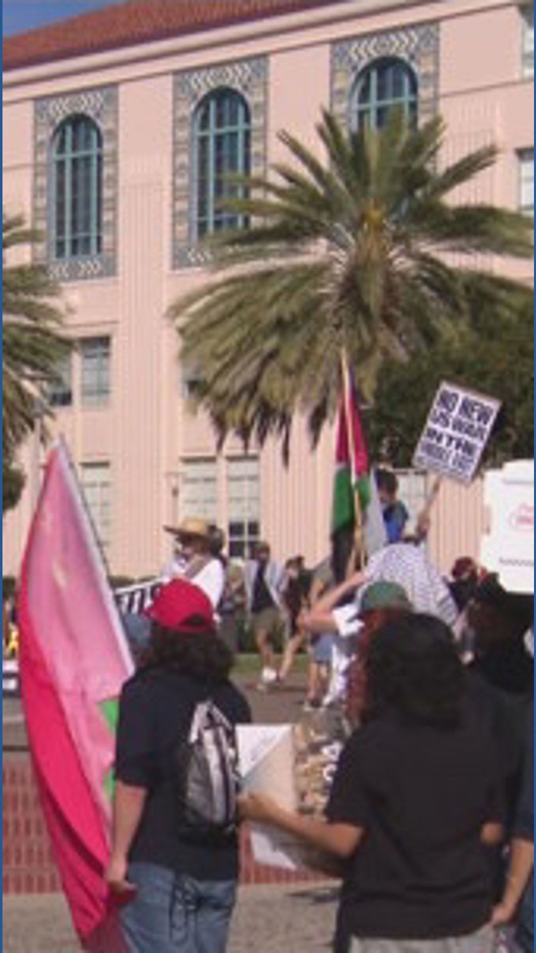 San Diego residents rally with mixed reactions to strikes against Iran ...