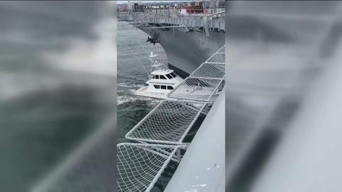 USS Midway Museum collision | cbs8.com
