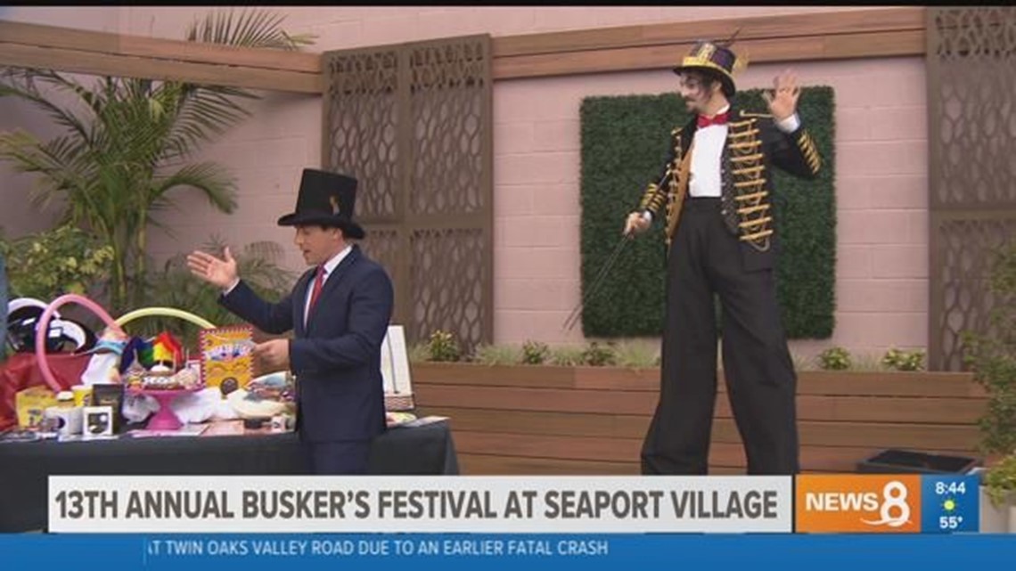 The Busker Festival takes over Seaport Village with fascinating and ...