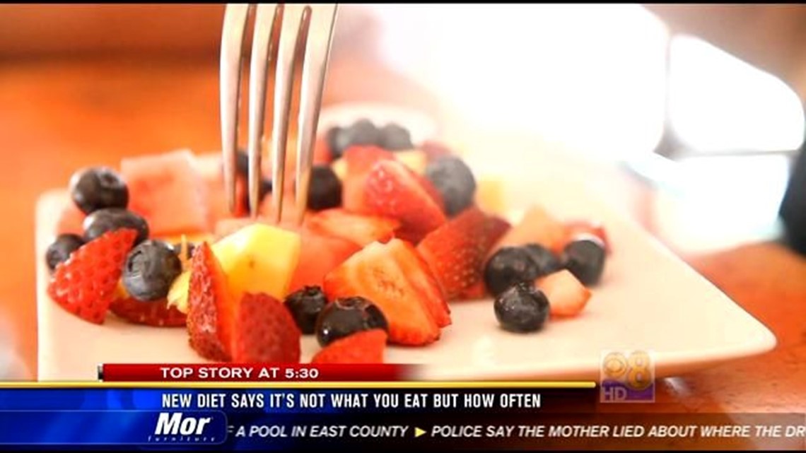 New diet says it's not what you eat but how often | cbs8.com