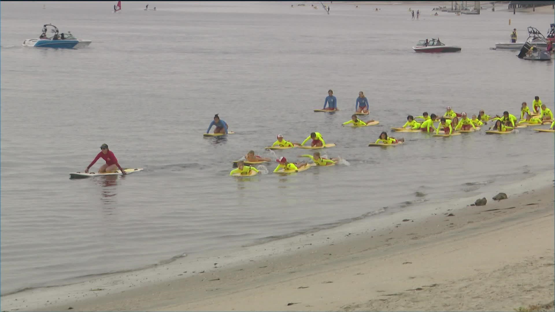 Junior lifeguard competition canceled due to Coronado's poor water ...