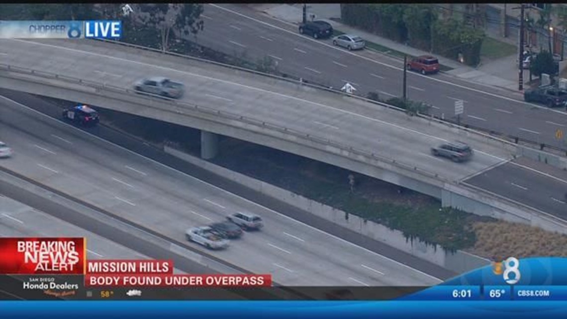 Body Found Under A Freeway Overpass In Mission Hills Cbs8