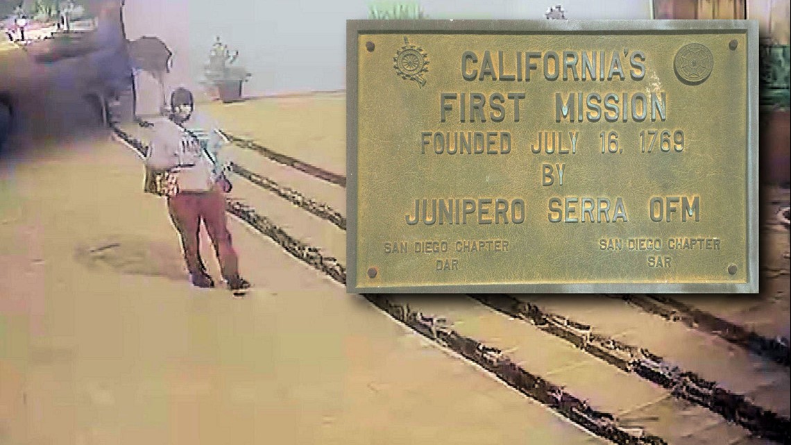 Historic plaque stolen from Mission San Diego | cbs8.com