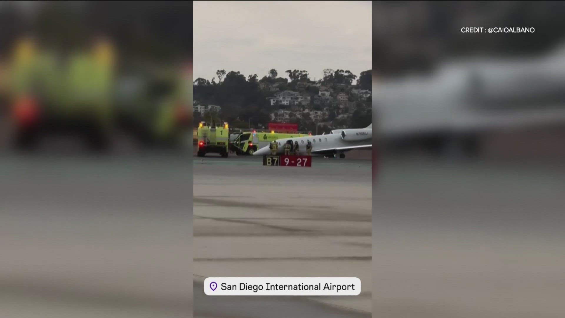 San Diego International Airport reopens following plane emergency on ...