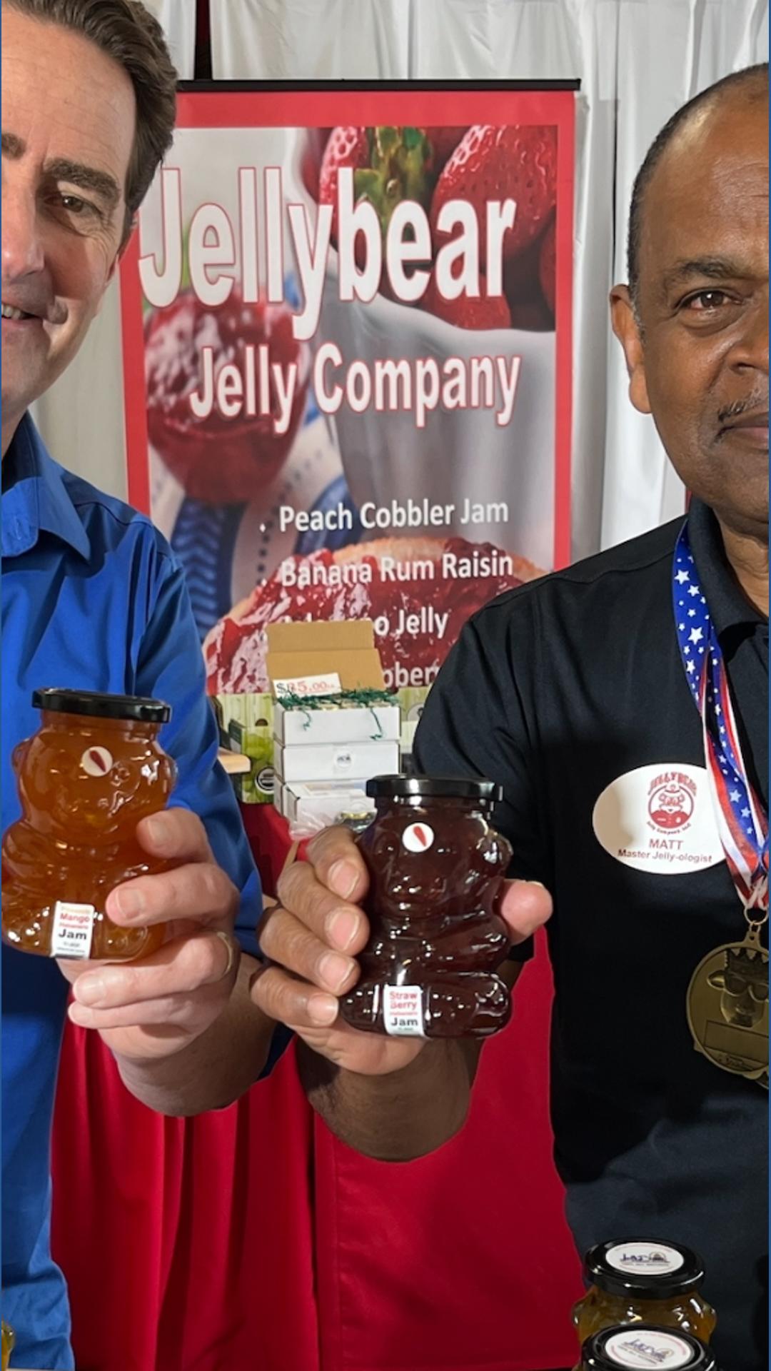 Retired officer finds success with Jelly Bear Jelly Co. | cbs8.com