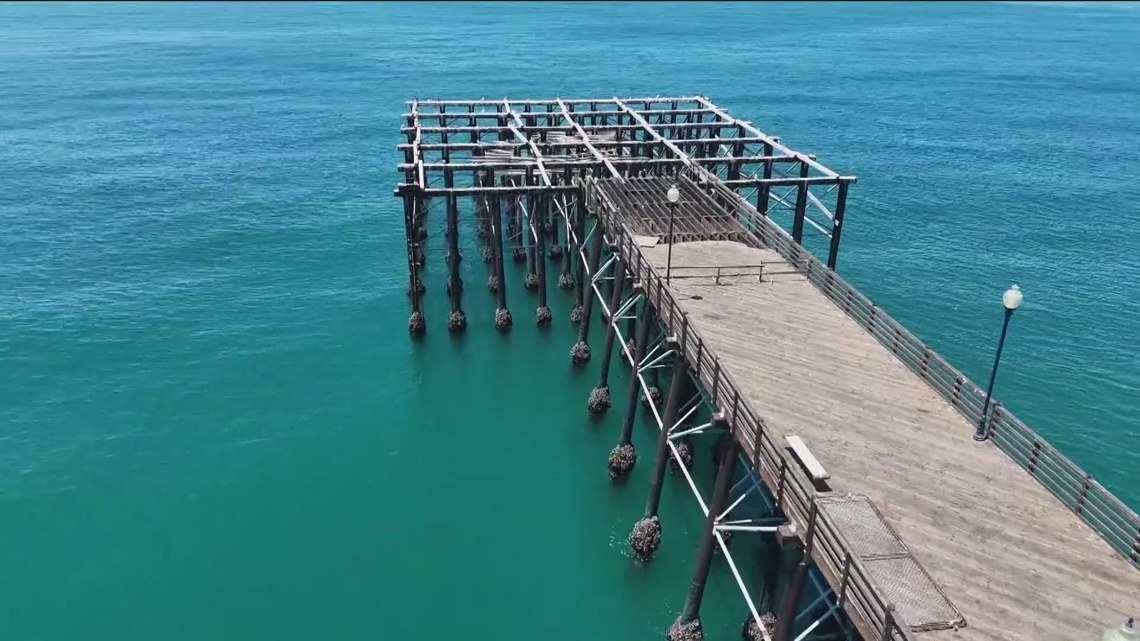 Oceanside Pier rebuild plans slated for completion by 2025 | cbs8.com