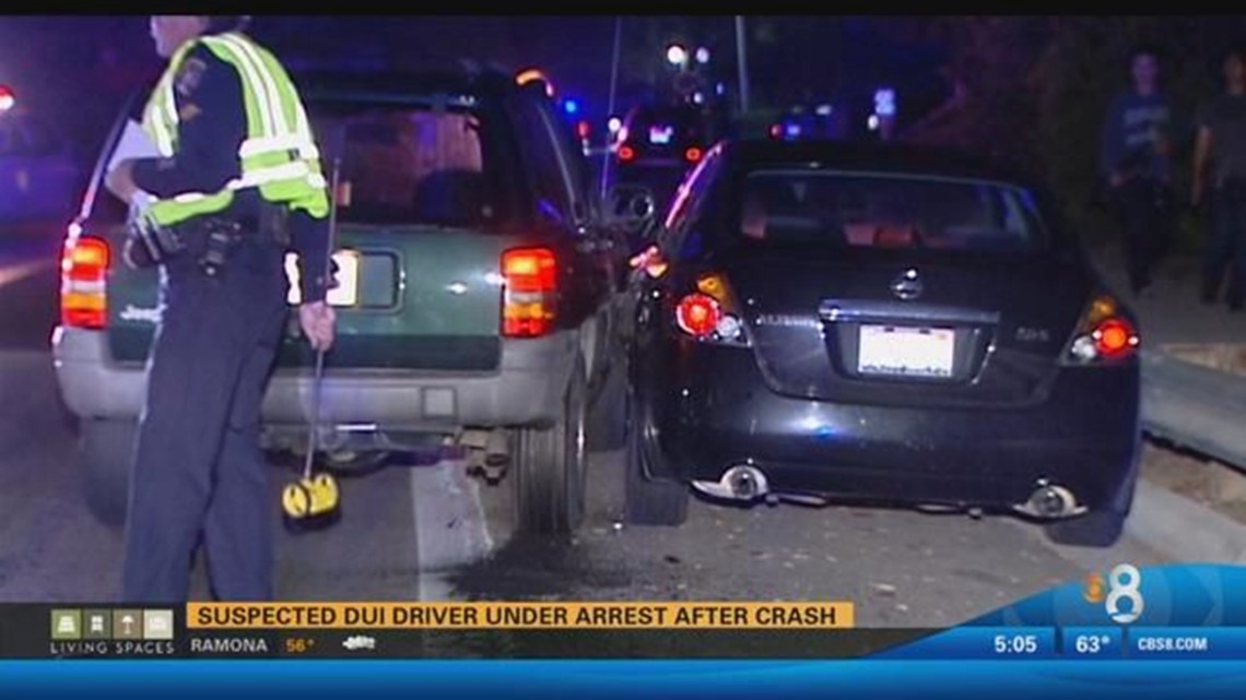 Suspected Drunk Driver Under Arrest After Crash Cbs8