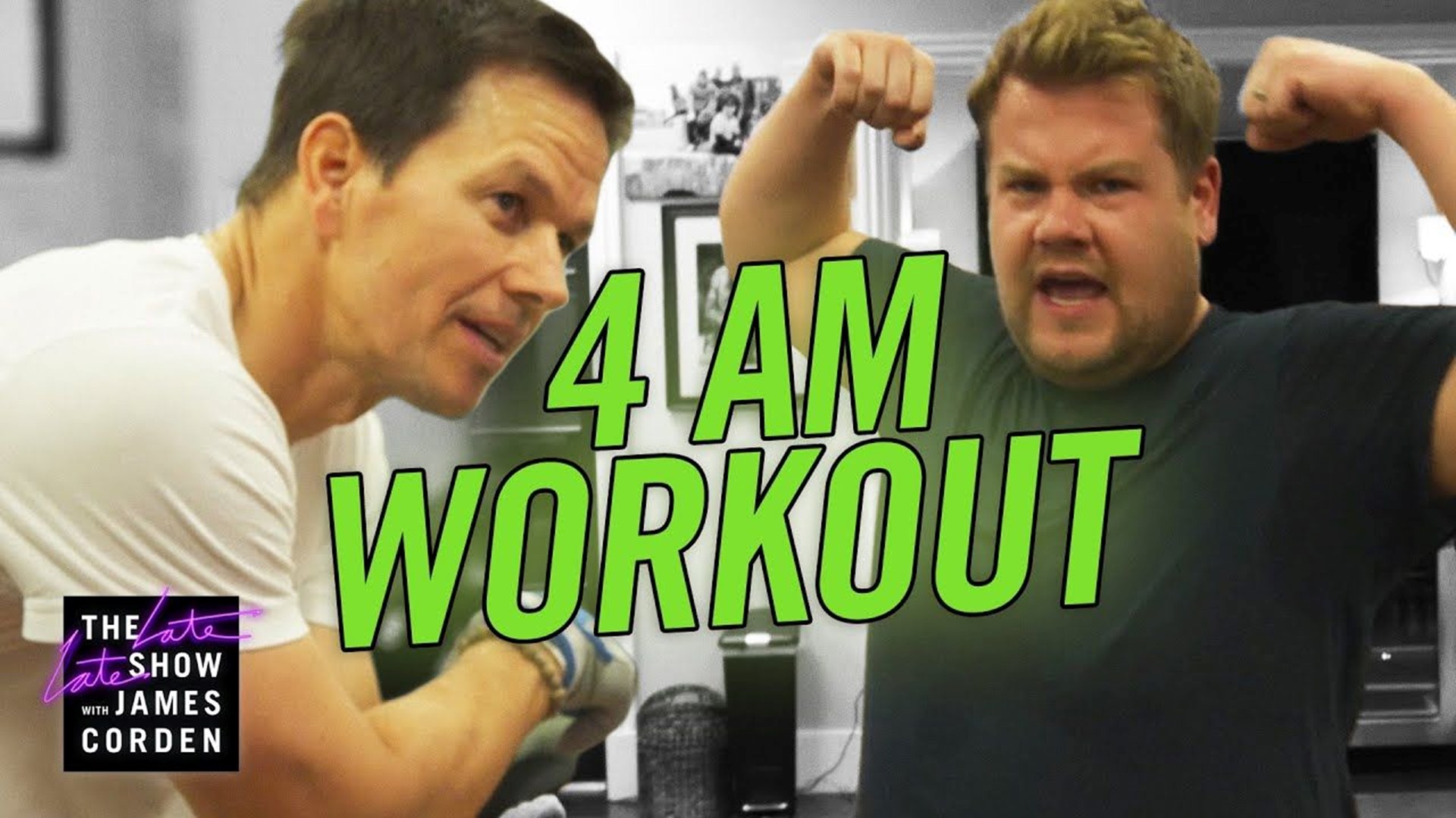 James Joins Mark Wahlberg's 4 AM Workout Club | cbs8.com