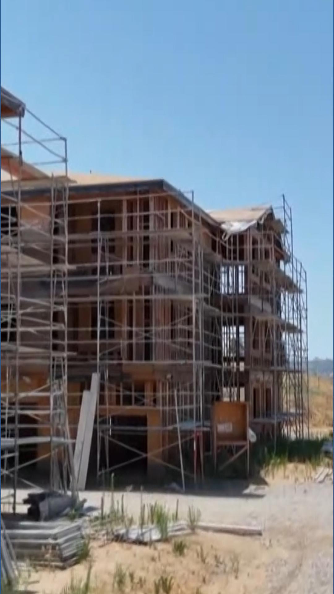 Stalled construction site near El Cajon shows new progress | cbs8.com