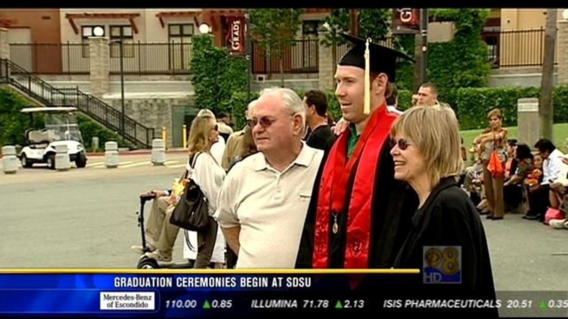 Graduation ceremonies begin at SDSU and CSUSM | cbs8.com