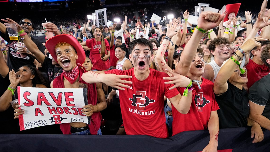 SDSU to honor men's basketball run with free celebration | cbs8.com