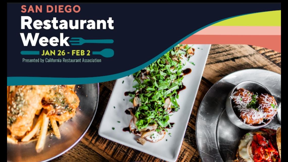 San Diego Restaurant Week returns with more than 100 restaurants taking ...