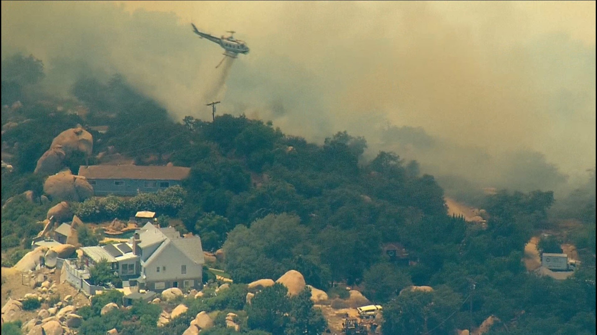 100-acre Skyline Fire near Jamul fully contained as of Sunday evening ...