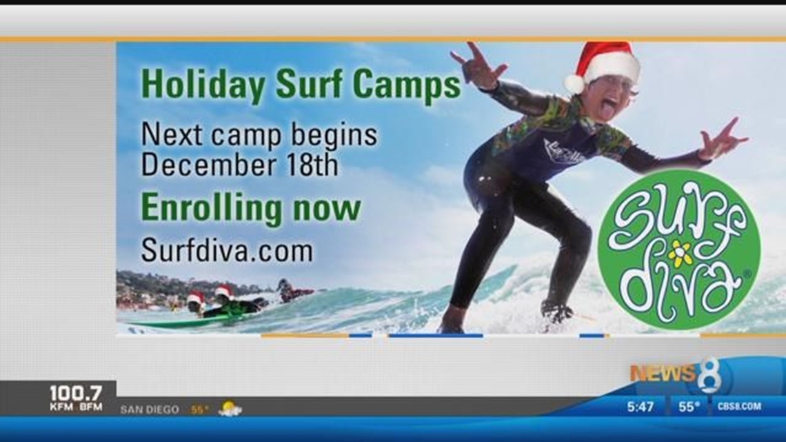 Surf Diva: West Coast's largest surf school | cbs8.com