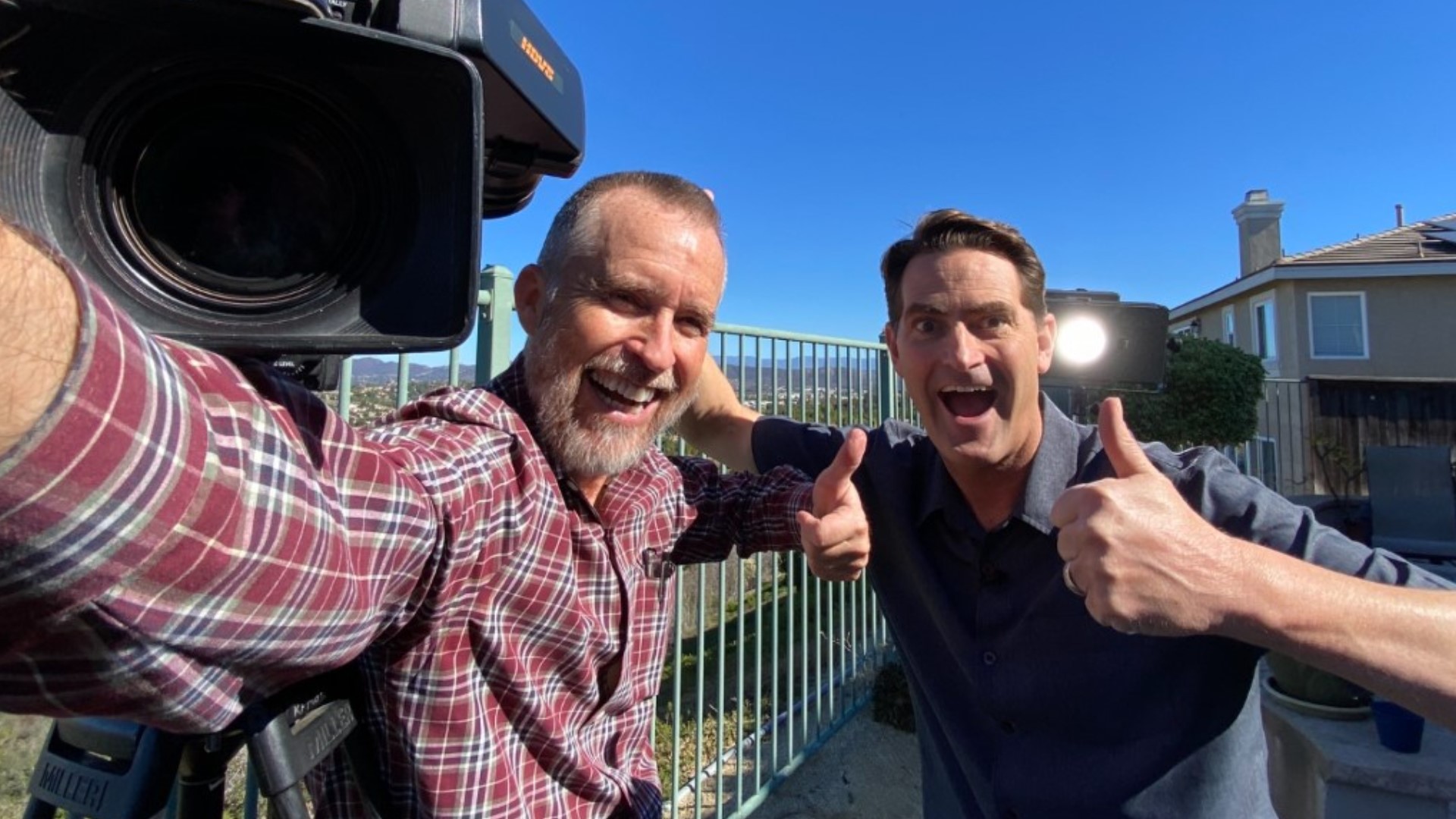 News 8's Jeff Zevely returns after foot surgery | cbs8.com