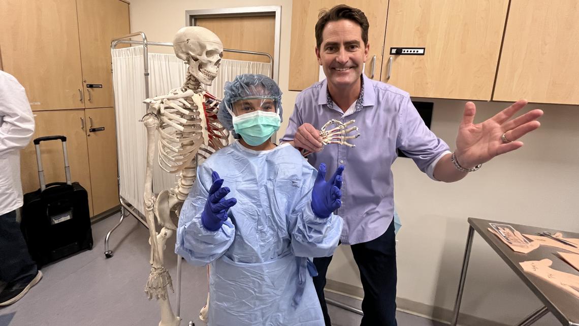 Future ER doctor | Middle schoolers inspired by Kaiser Permanente's ...