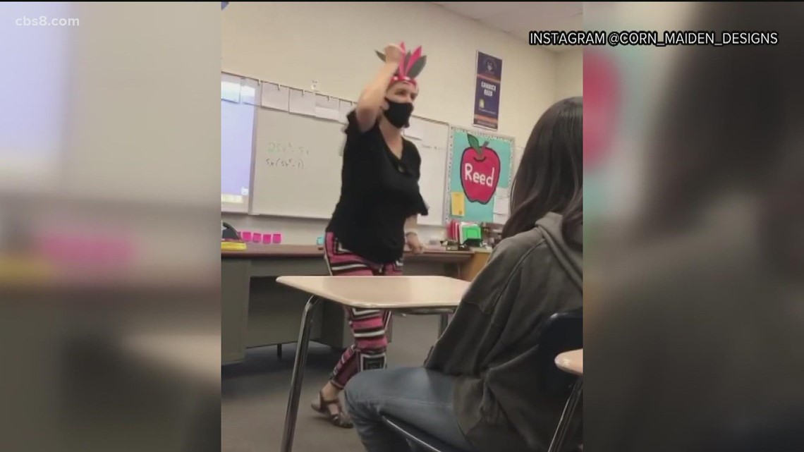 Southern California teacher on leave after viral video of 'offensive ...