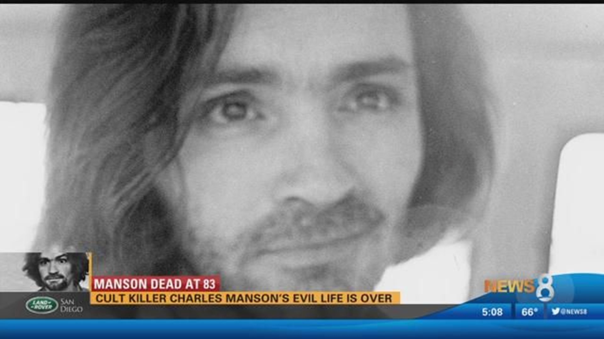 Manson has endured as the face of evil for nearly 50 years | cbs8.com