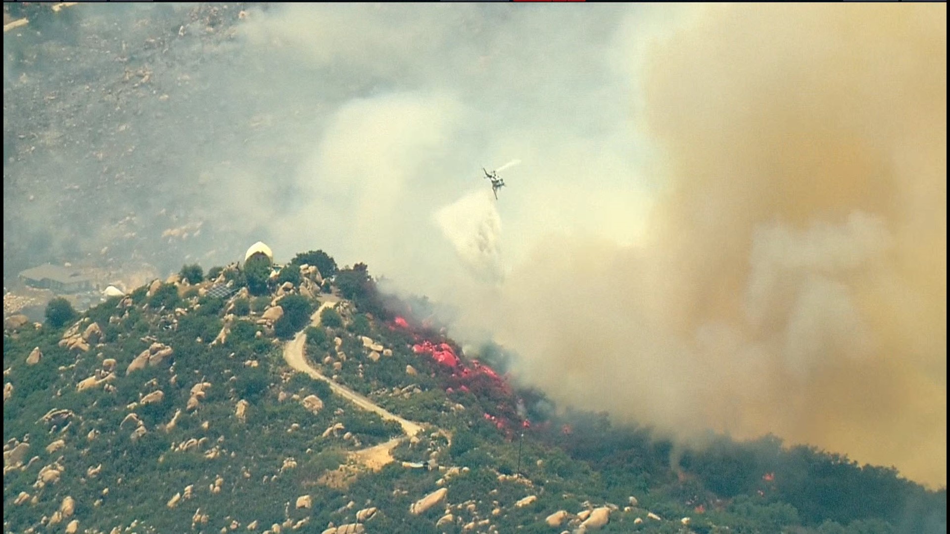 100-acre Skyline Fire near Jamul fully contained as of Sunday evening ...