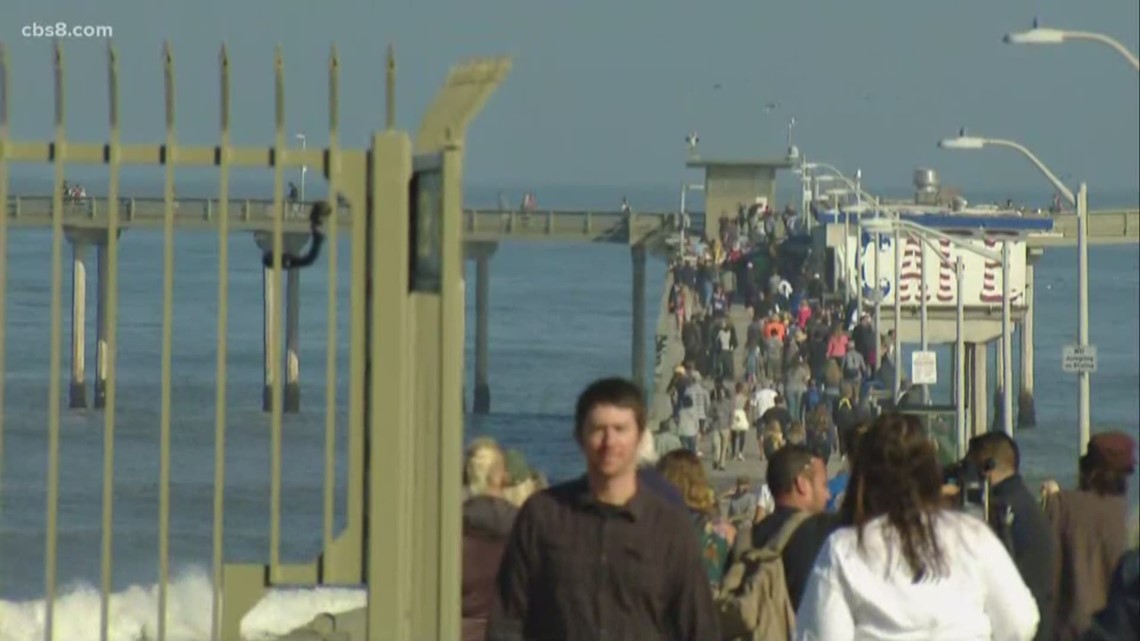 Ocean Beach pier reopens after lengthy repairs | cbs8.com