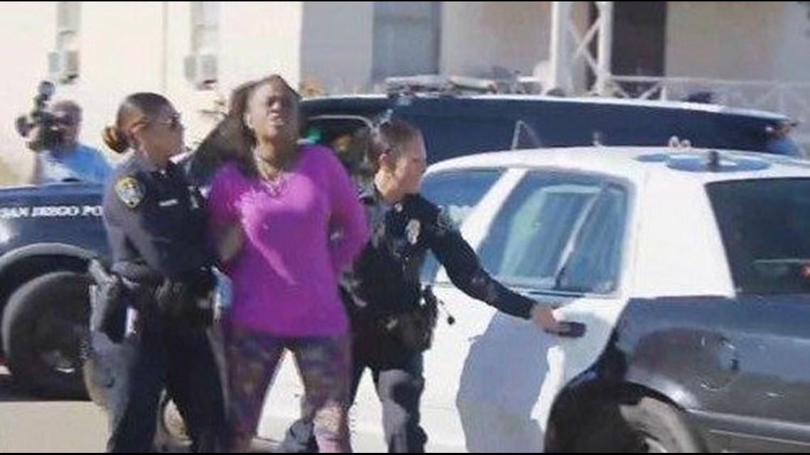 Woman who led police on bizarre chase pleads not guilty | cbs8.com