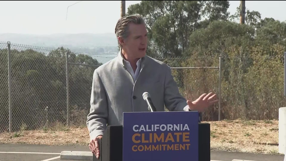 Governor Newsom signs climate legislation aimed at ‘mitigating global ...