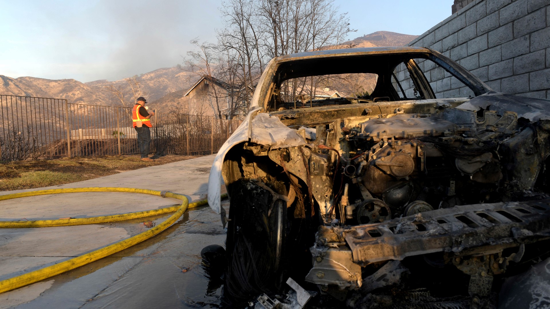 Firefighters wrap up Tick Fire reaching 100% containment | cbs8.com