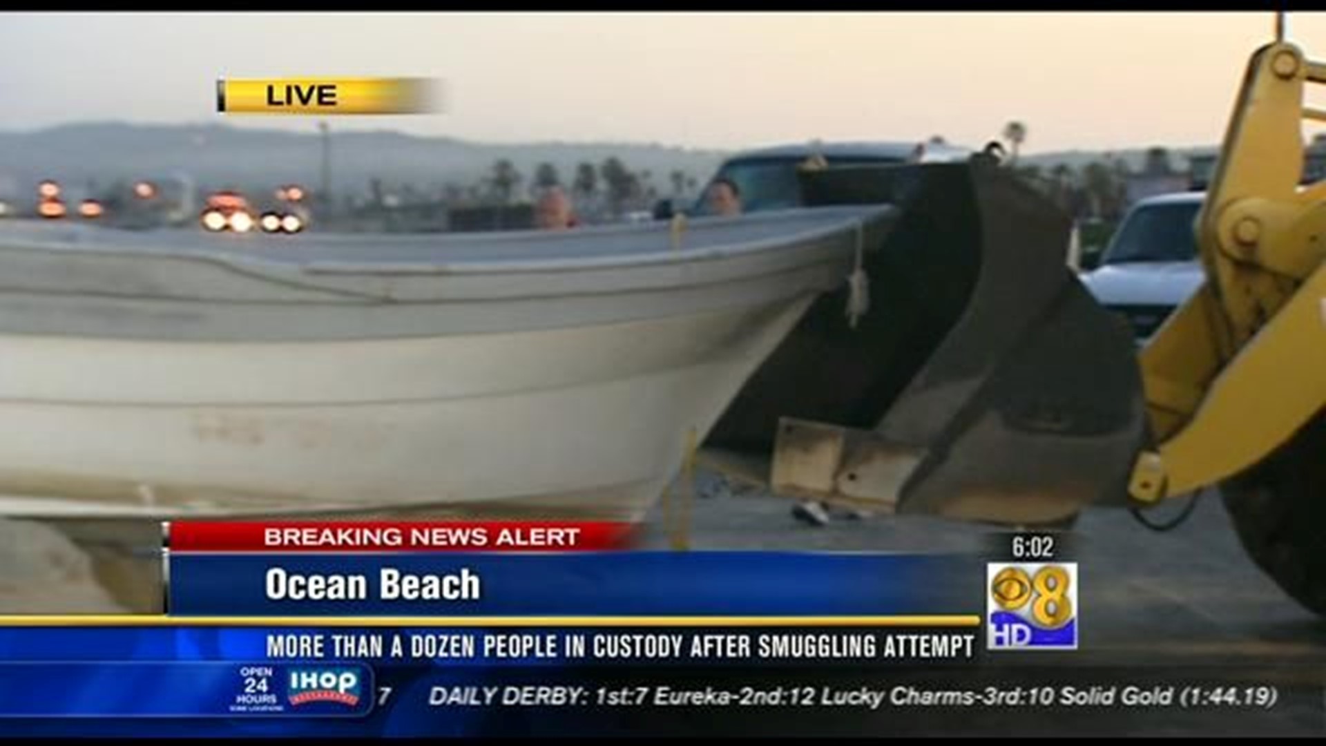 15 people in custody from suspected smuggling boat | cbs8.com