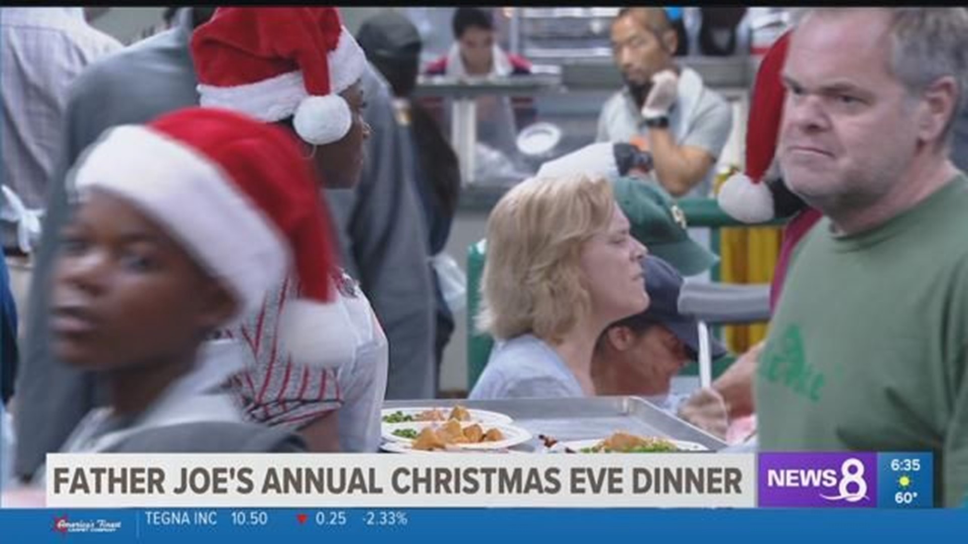Father Joe's hosts its annual Christmas Eve dinner | cbs8.com
