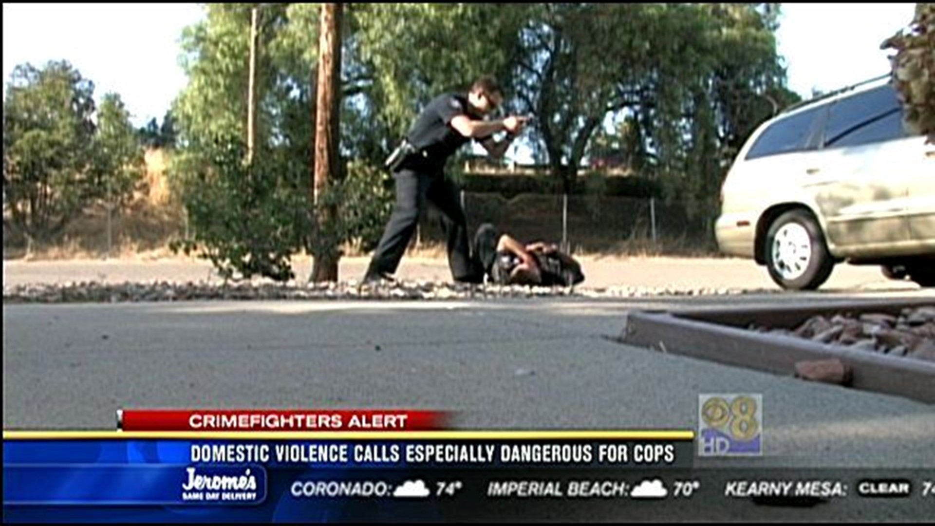 Domestic violence calls especially dangerous for cops | cbs8.com