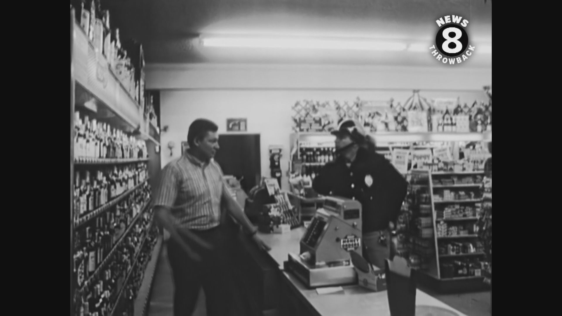 1966 San Diego Police Reserves training: catching an armed robber ...