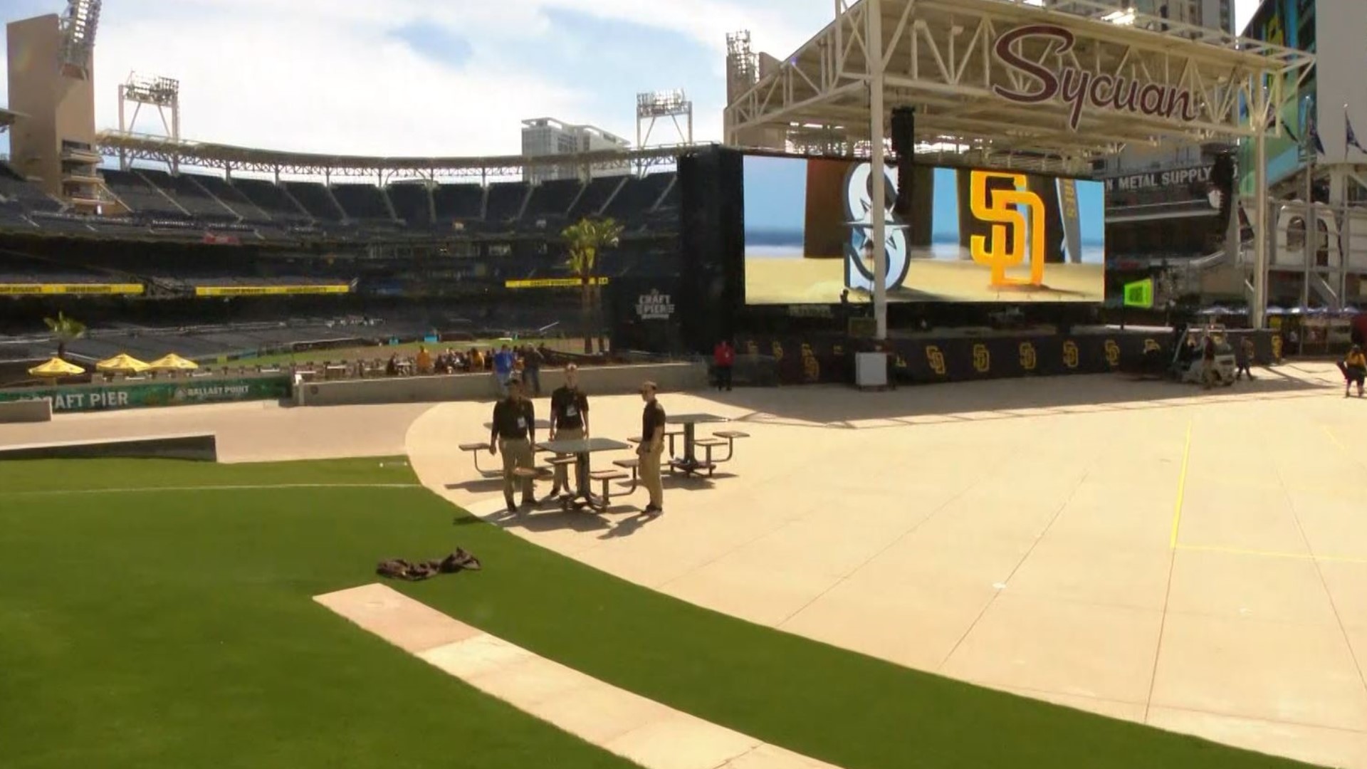 Inside the $20 million Gallagher Square renovation at Petco Park | cbs8.com