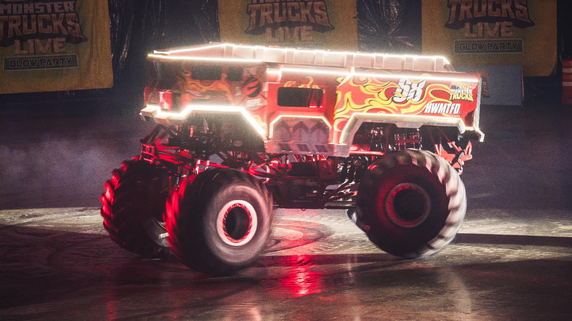 Hot Wheels Monster Trucks Live returns to San Diego with Glow-N-Fire ...
