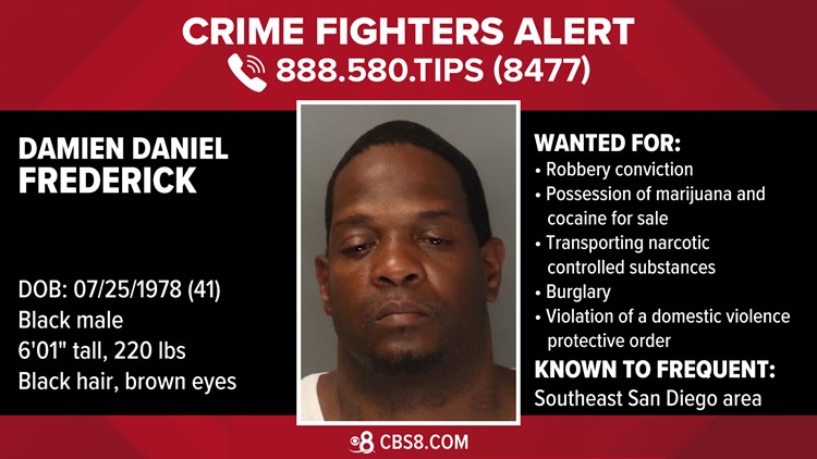 Damien Daniel Frederick | cbs8.com