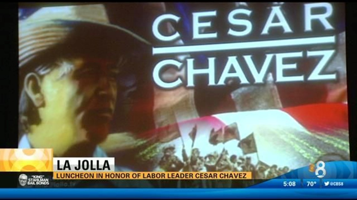 Luncheon in honor of labor leader Cesar Chavez | cbs8.com
