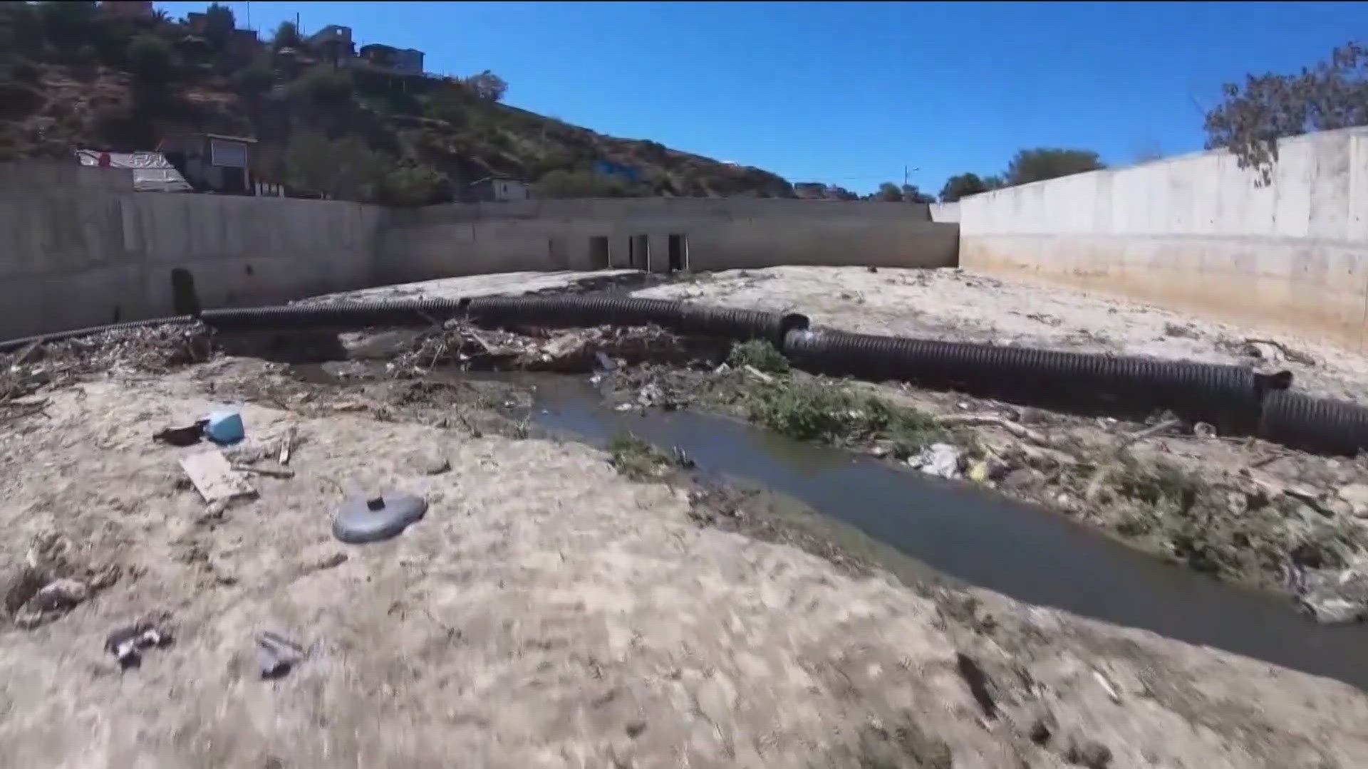 US-Mexico sign agreement to end Tijuana River sewage flow | cbs8.com