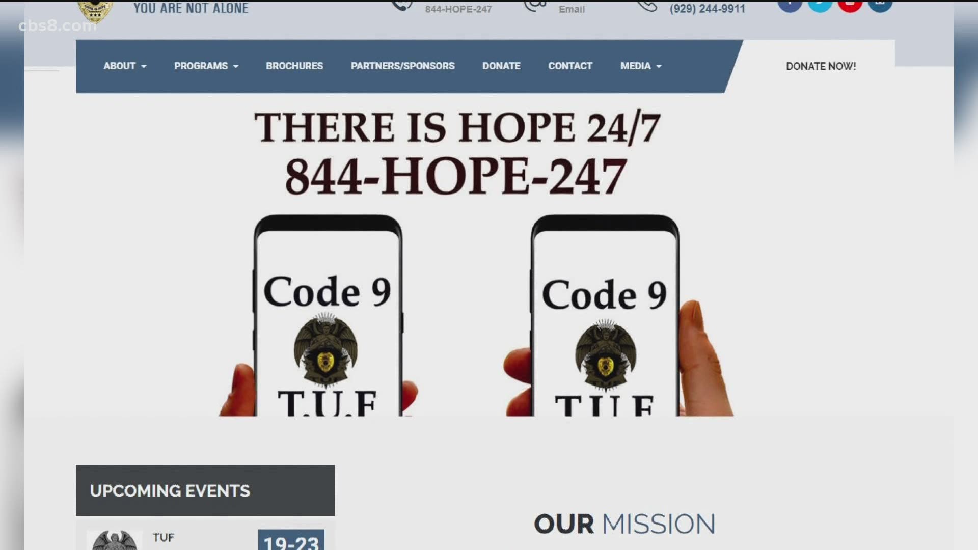 Nonprofit providing help for first responders and frontline workers ...