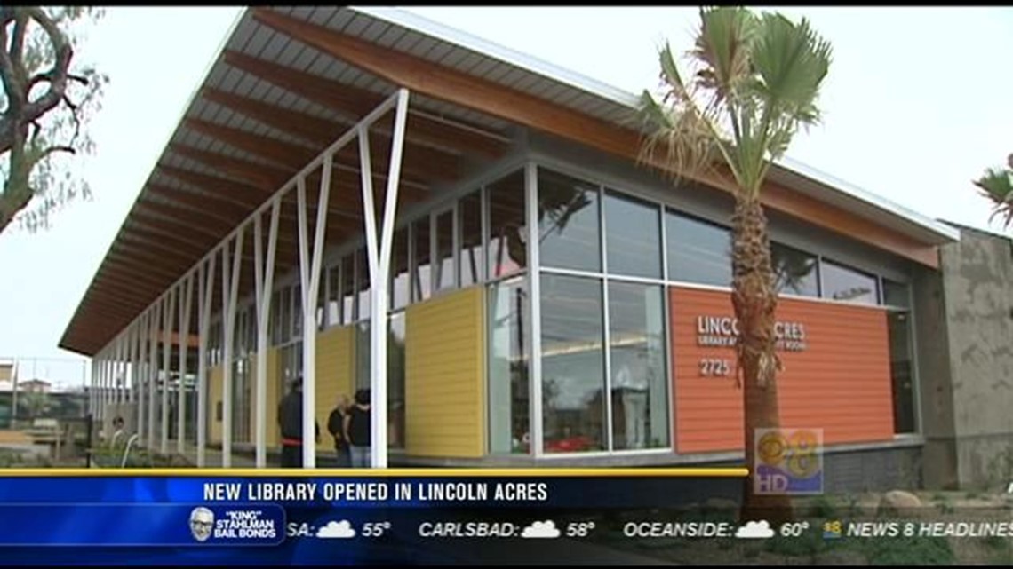 $3 million library opens in Lincoln Acres | cbs8.com