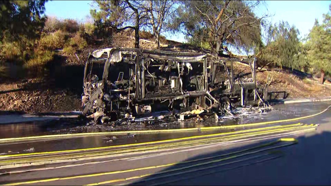 Poway fire near Pomerado Road | cbs8.com