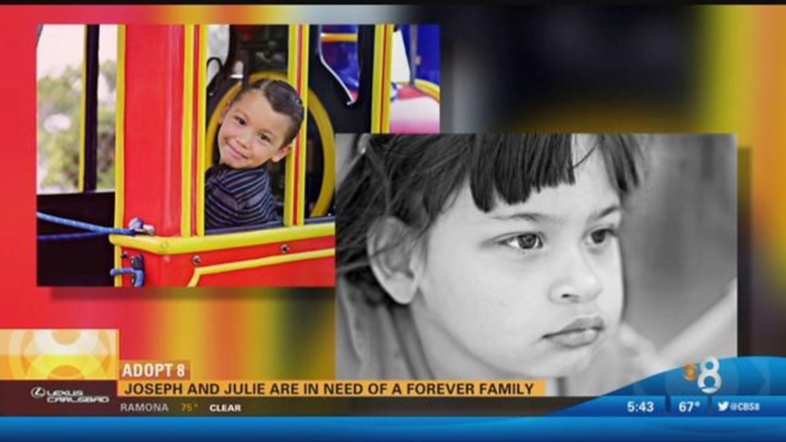 Joseph and Julie are in need of a forever family | cbs8.com